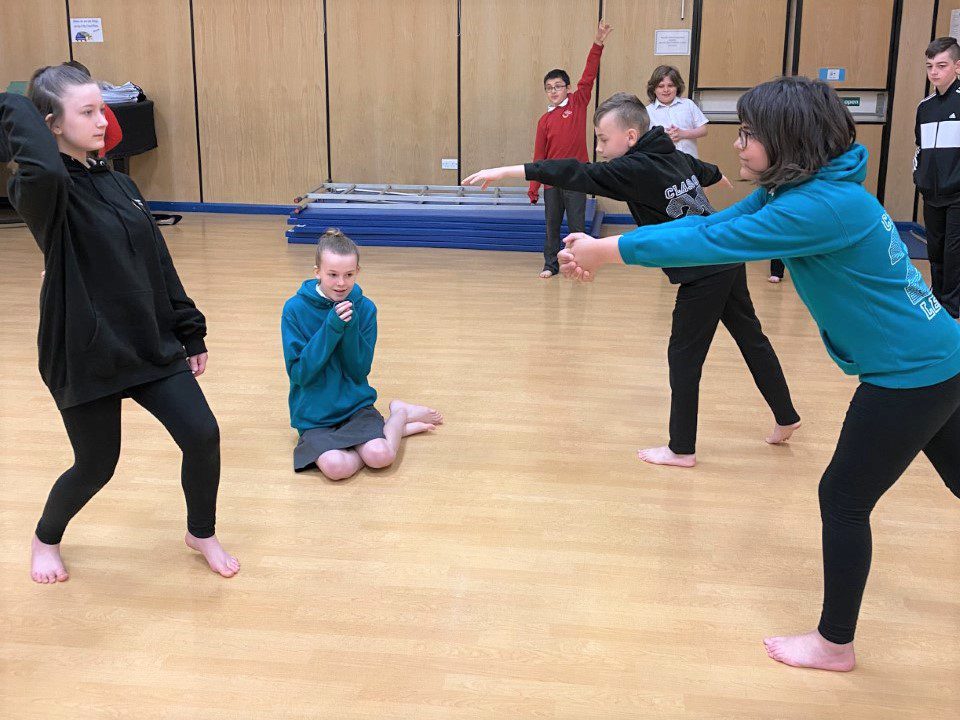 Creative arts team continue drama workshops for primary schools - Queen ...