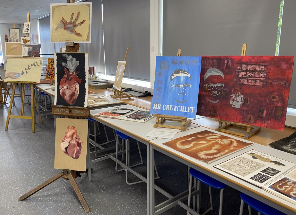 Art and photography GCSE work - Queen Elizabeth’s Academy