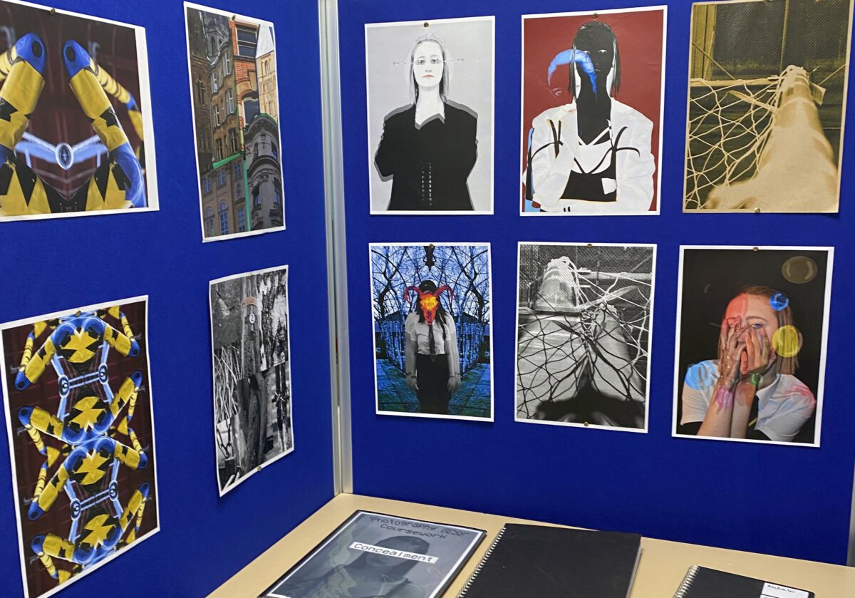 Art and photography GCSE work - Queen Elizabeth’s Academy