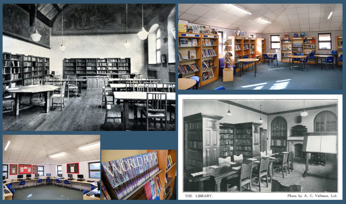 #throwbackthursday QEA library - Queen Elizabeth’s Academy