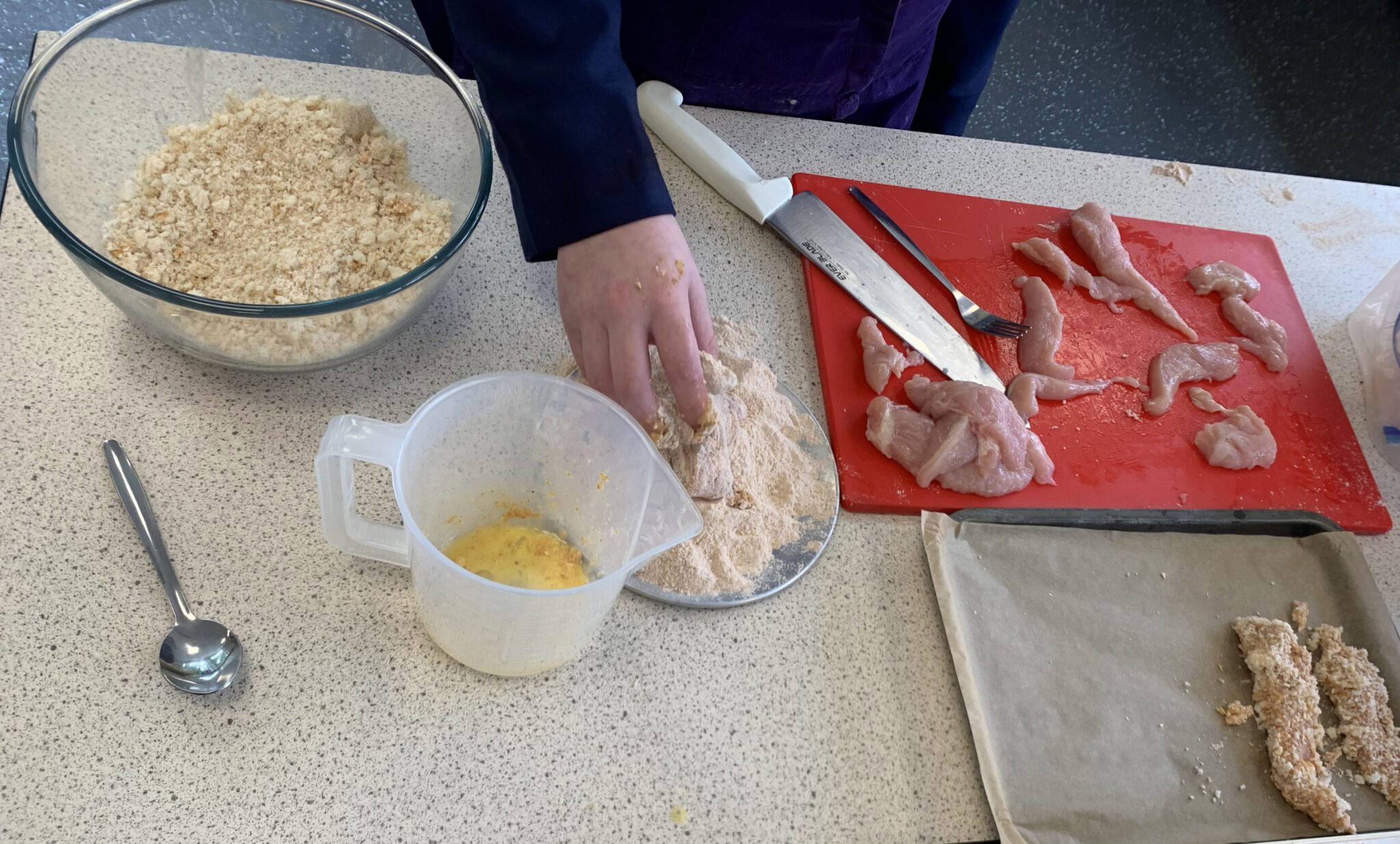 QEA food technology students showcase kitchen skills - Queen Elizabeth ...