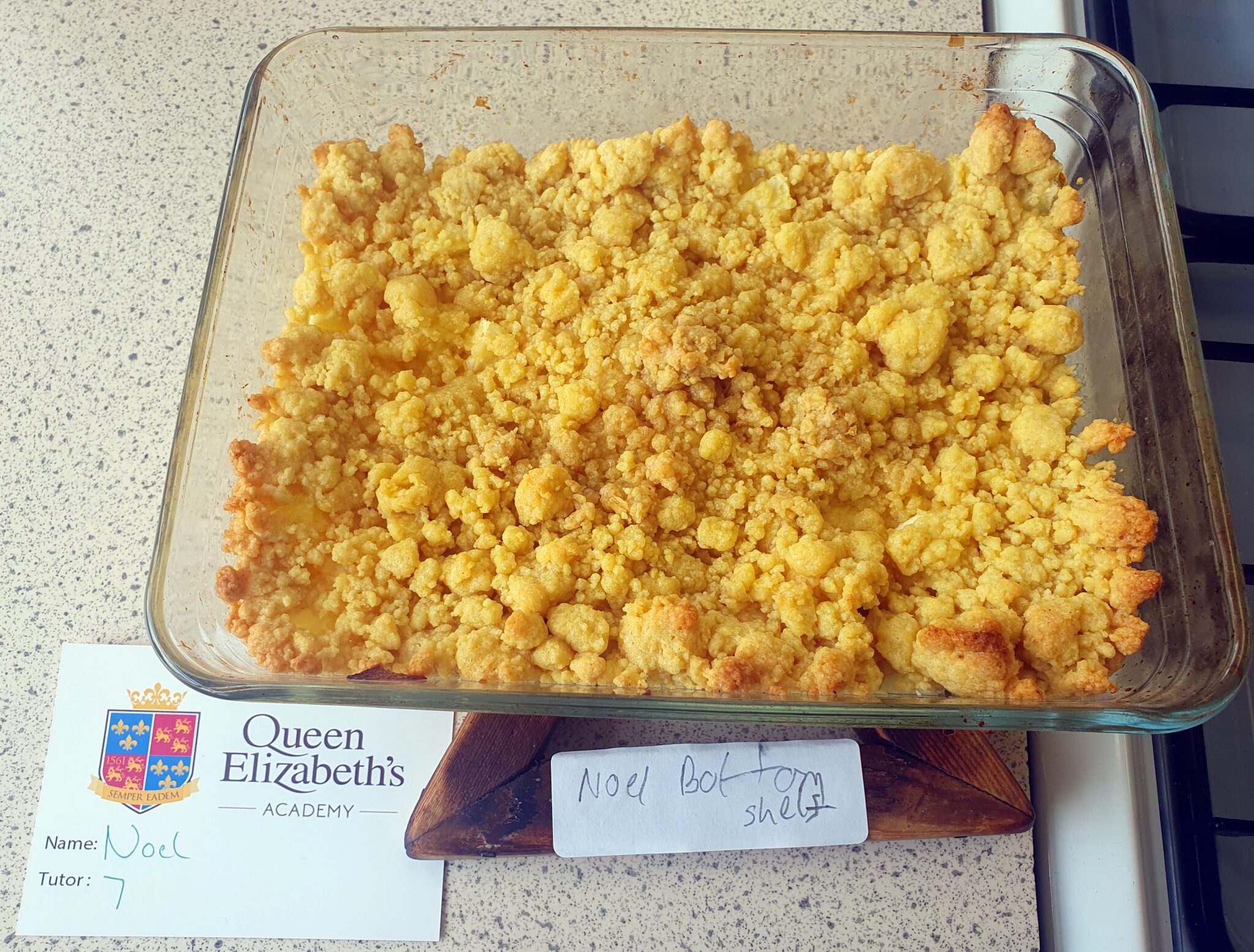 Year 7 food technology assessments - Queen Elizabeth’s Academy