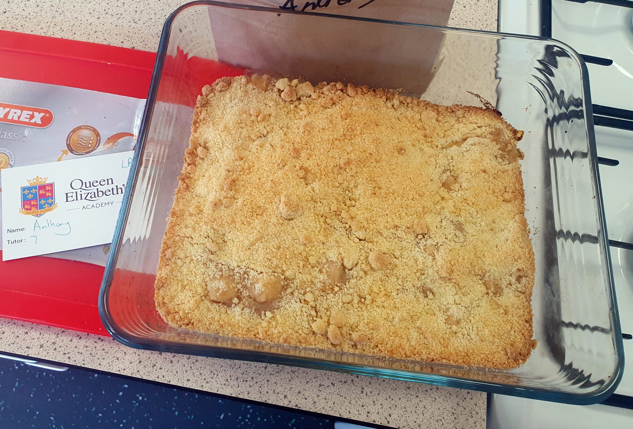 Year 7 food technology assessments - Queen Elizabeth’s Academy