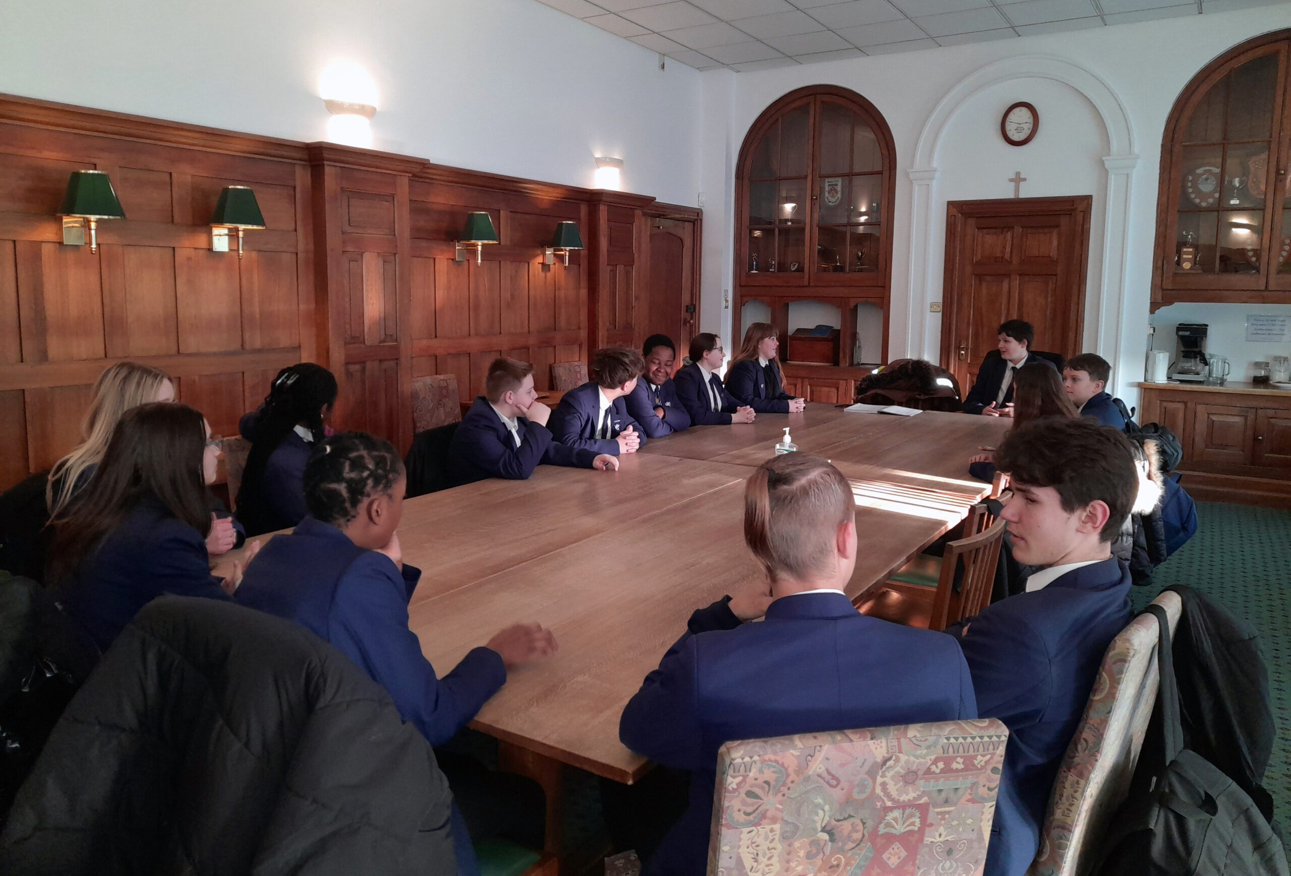 Student leadership panel meeting - Queen Elizabeth’s Academy