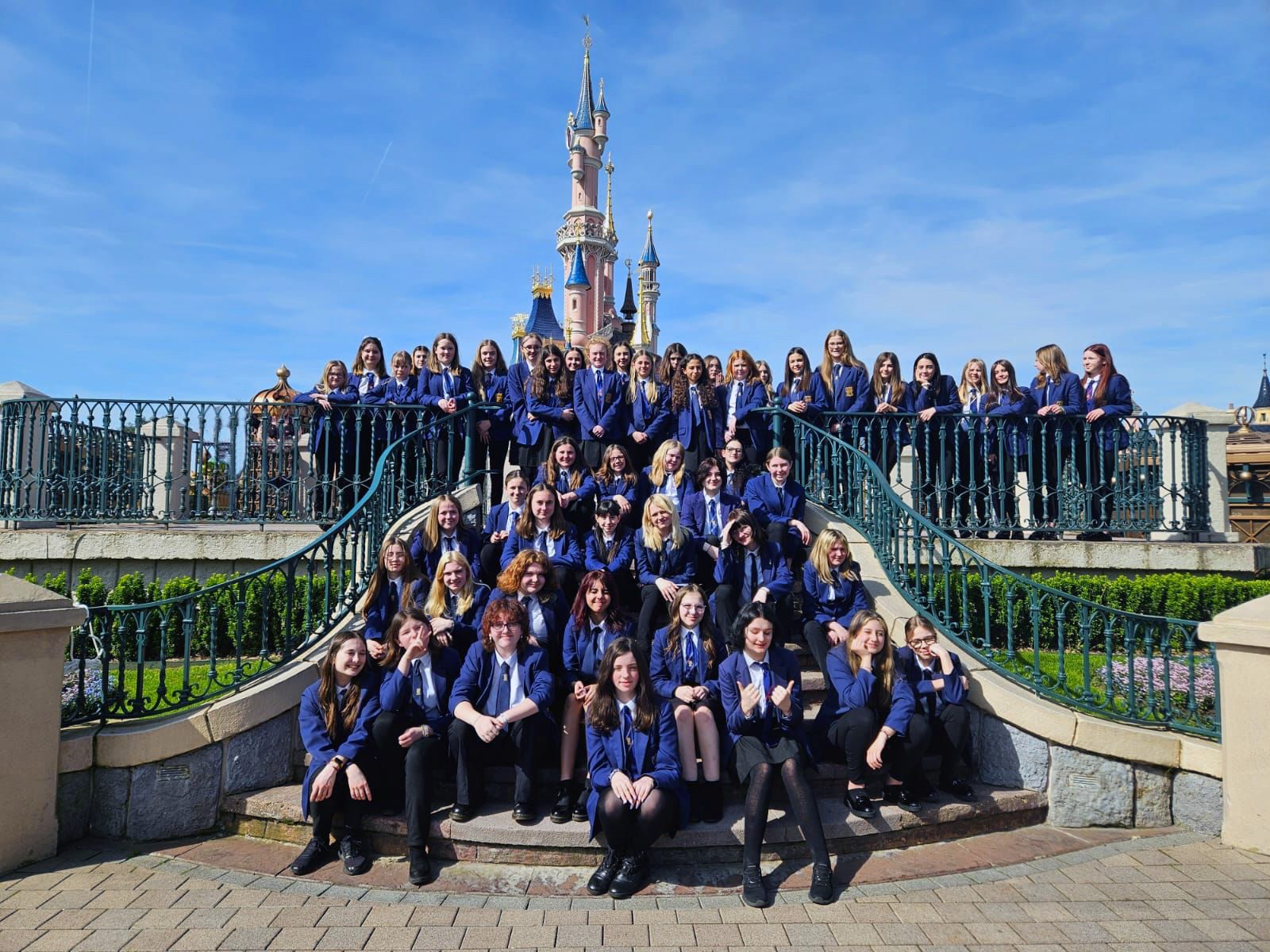 QEA choir performs at Disneyland Paris - Queen Elizabeth’s Academy