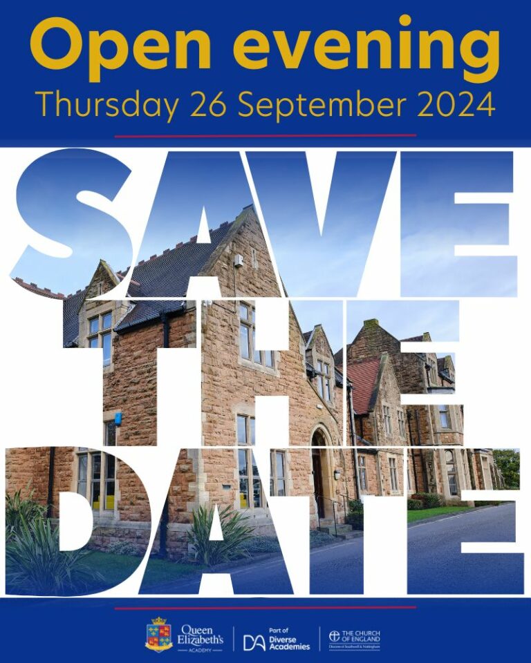 QEA open evening 2024: save the date - Queen Elizabeth’s Academy