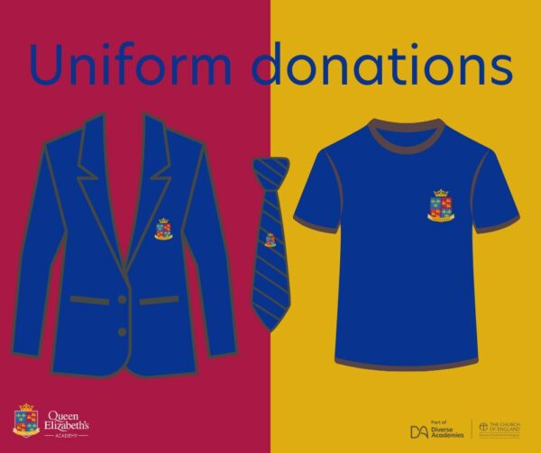 Uniform donations - Queen Elizabeth’s Academy