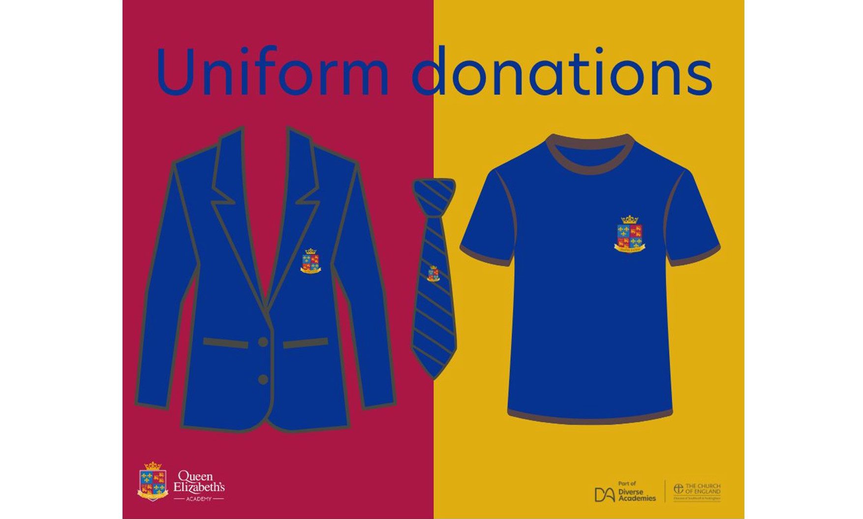 Uniform donations - Queen Elizabeth’s Academy